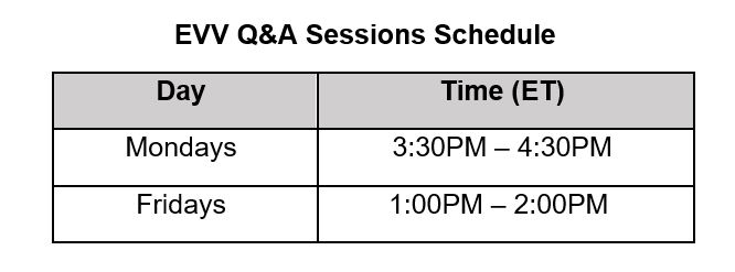 evv support - Tempus Unlimited